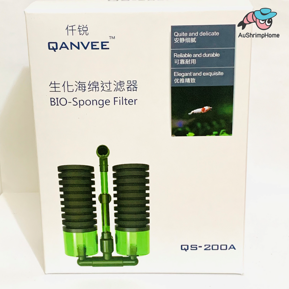 Bio Sponge Filter for Shrimp Tank for Sale Australia| QS200A Aquarium ...